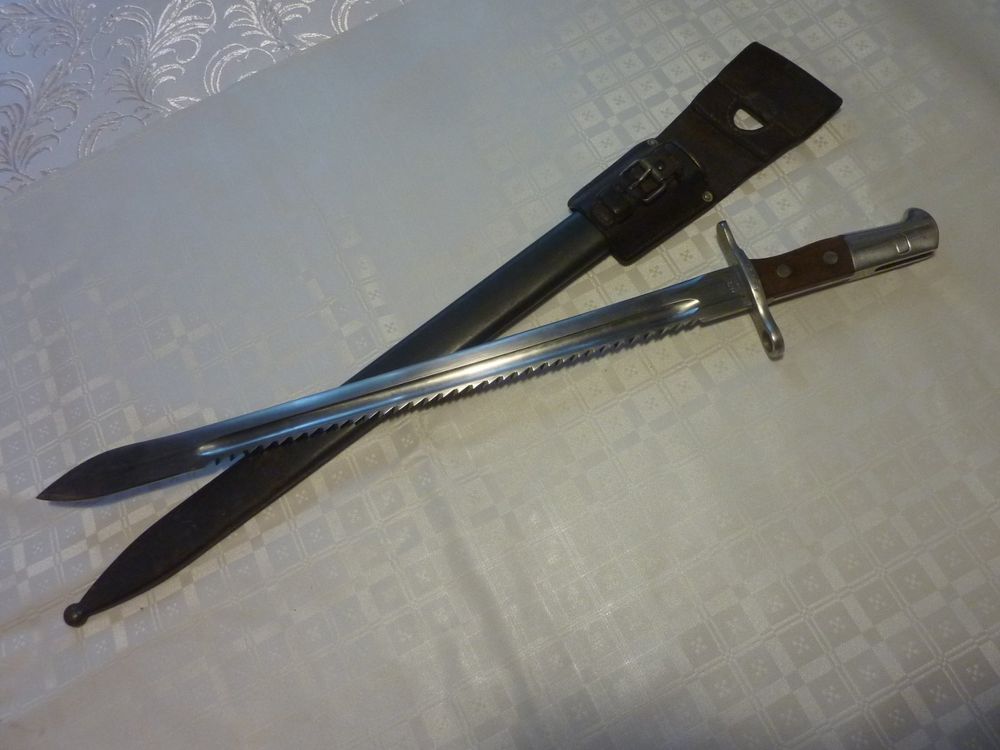 Faschinenmesser Sägebajonett 1914 HS Bajonett Militärmesser | Kaufen auf Ricardo