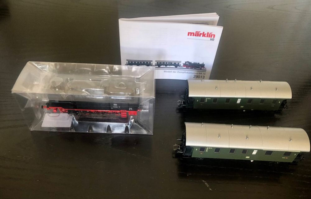 Tenderlok BR 74 mit 2 Wagen aus Digital-Startpackung 29013 | Kaufen auf ...