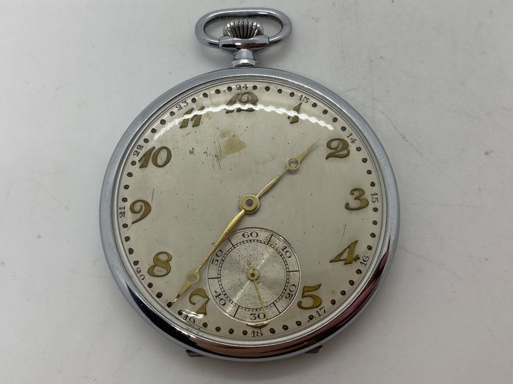 No Name Taschenuhr 44mm läuft /// A755 | Kaufen auf Ricardo