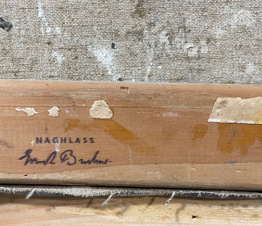 Ernst Büchner (1886-1951) grosses Gemälde (Gebraucht) in für CHF 55 ...