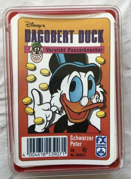Dagobert Duck - Kartenspiel - Schwarzer Peter - FX Schmid (Gebraucht ...