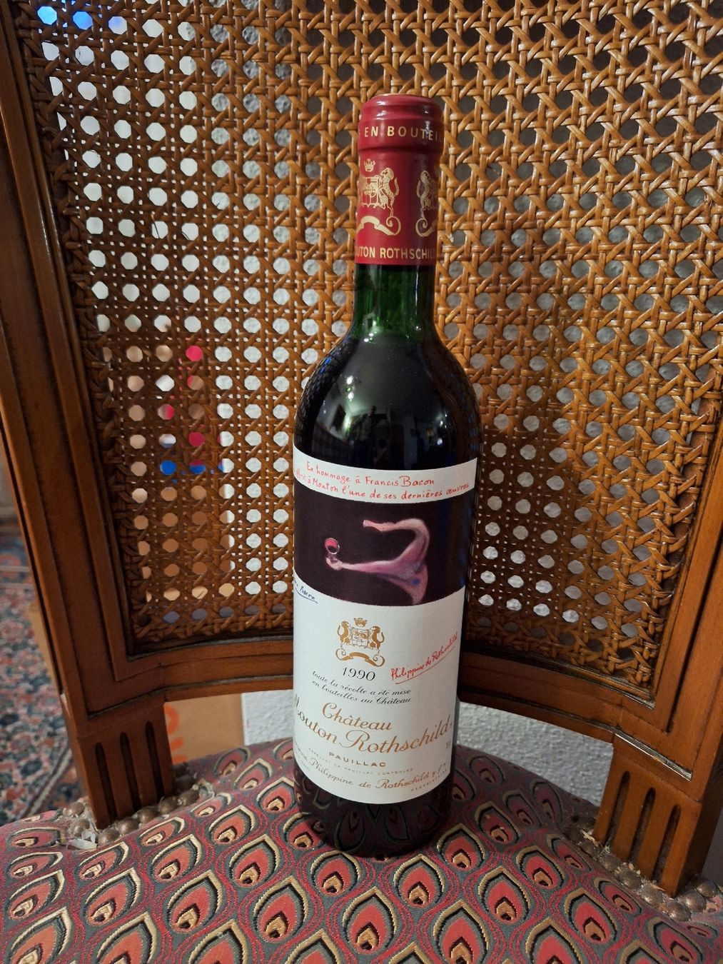 Mouton Rothschild 1990 - Premier Cru Classé Rotwein 🍷🍾🍇 (Neu (gemäss ...