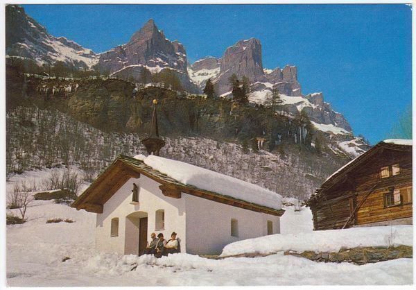 Leukerbad. Antonius-Kapelle Birchen, gelaufen 1966 (Gebraucht) in ...