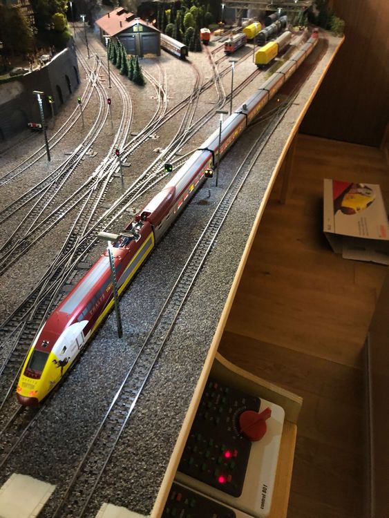 Märklin 37795 TGV Thalys Tim und Struppi AC Sound Digi 10tlg (Neu ...