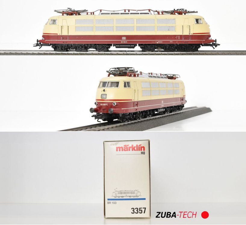Märklin 3357 E-Lok BR 103 DB H0 WS Analog mit OVP | Kaufen auf Ricardo