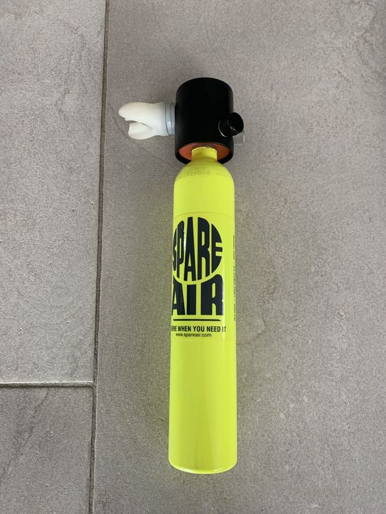 Tauchflasche Spare Air Mini (Gebraucht) in Wolfhausen für CHF 101 – mit Lieferung auf Ricardo kaufen