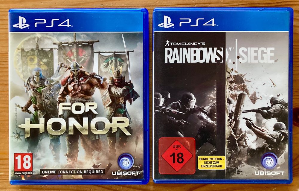 Tom Clancy's Rainbow Six Siege & For Honor (Bundle) - PS4 (Gebraucht ...
