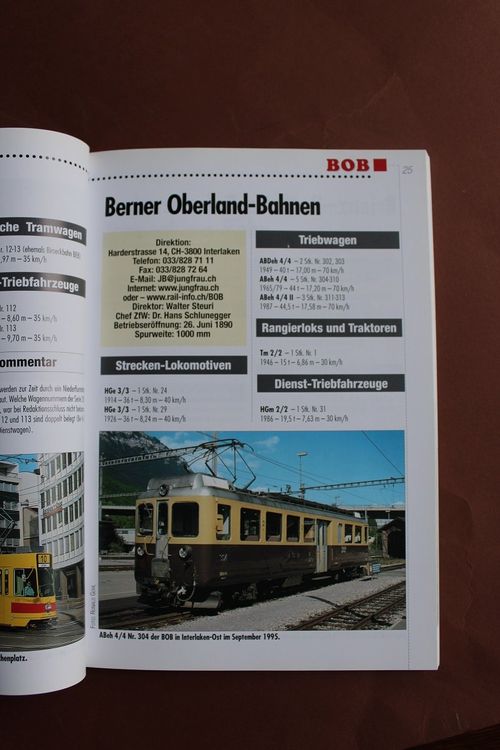 Handbuch Triebfahrzeuge Schweizer Bahnen (Gebraucht) in Wettswil für CHF 7 – mit Lieferung auf ...