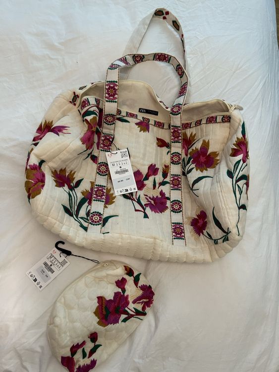 Zara Tasche gross mit zusätzlichem Necessaire | Acheter sur Ricardo