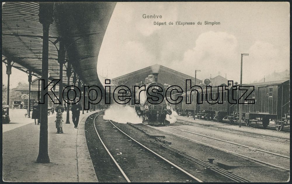 GES Genève - Bahnhof - Bahn - Simplon Express (Neu (gemäss Beschreibung)) in Schindellegi für ...