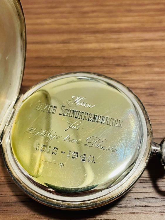 IWC Taschenuhr Silber 925 (Gebraucht) in Bassersdorf für CHF 539 – mit Lieferung auf Ricardo kaufen