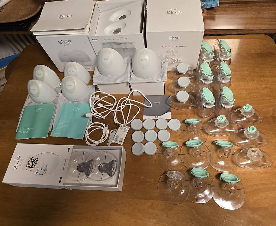 Elvie Milchpumpenset XXL (Gebraucht) in Muhen für CHF 650 – mit Lieferung auf Ricardo kaufen