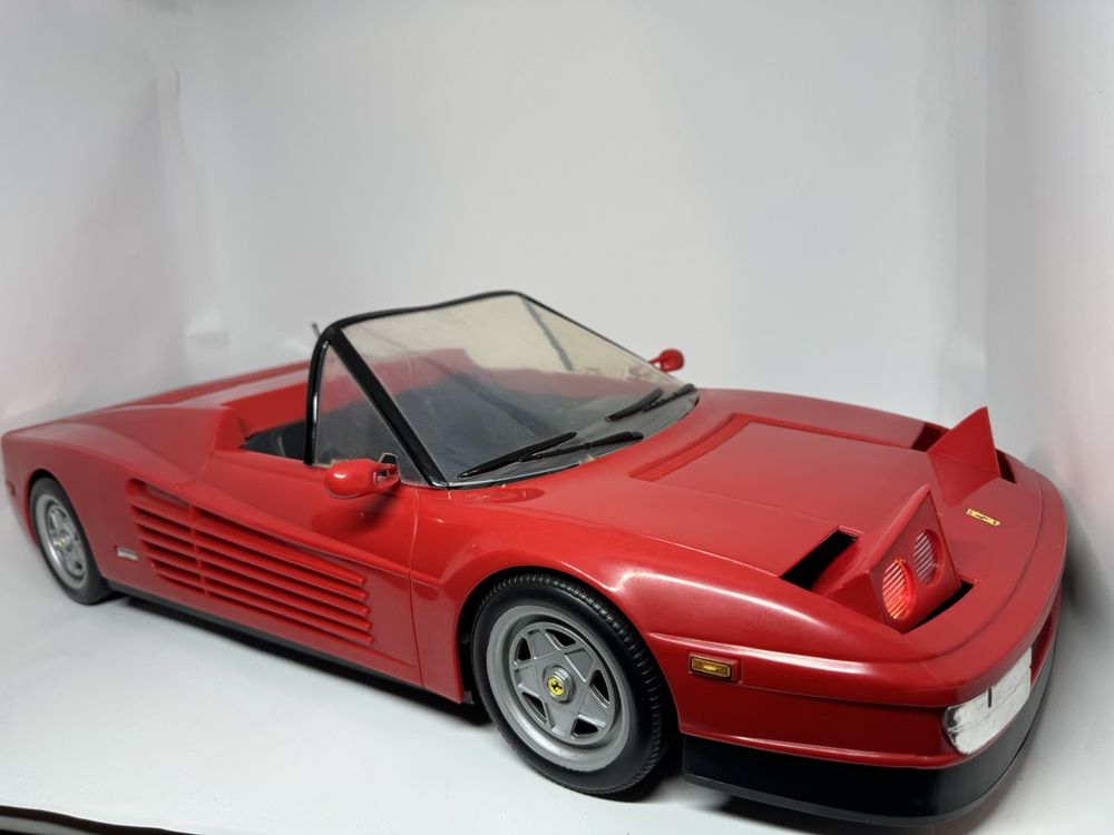 Ferrari Testarossa Barbie (Shirla) Auto mit Sound und Licht (Gebraucht ...
