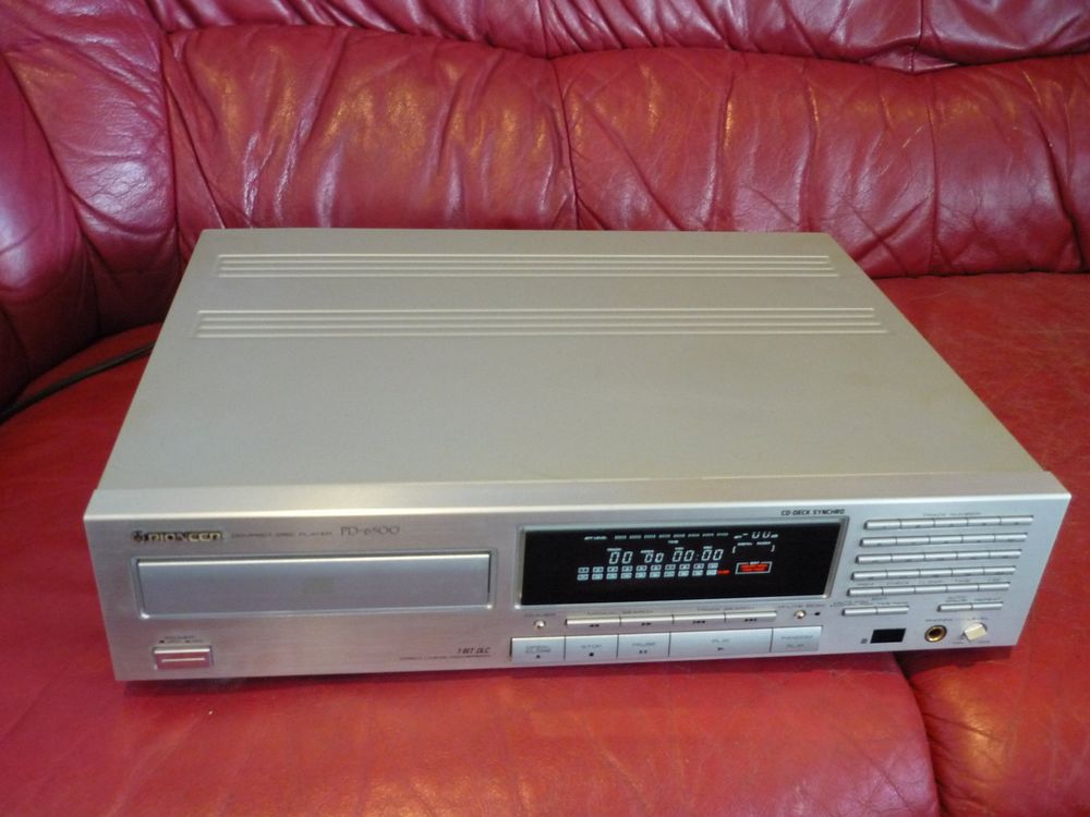 CD Player Compact Disc Player Pioneer PD 6500 rar in silber (Gebraucht ...