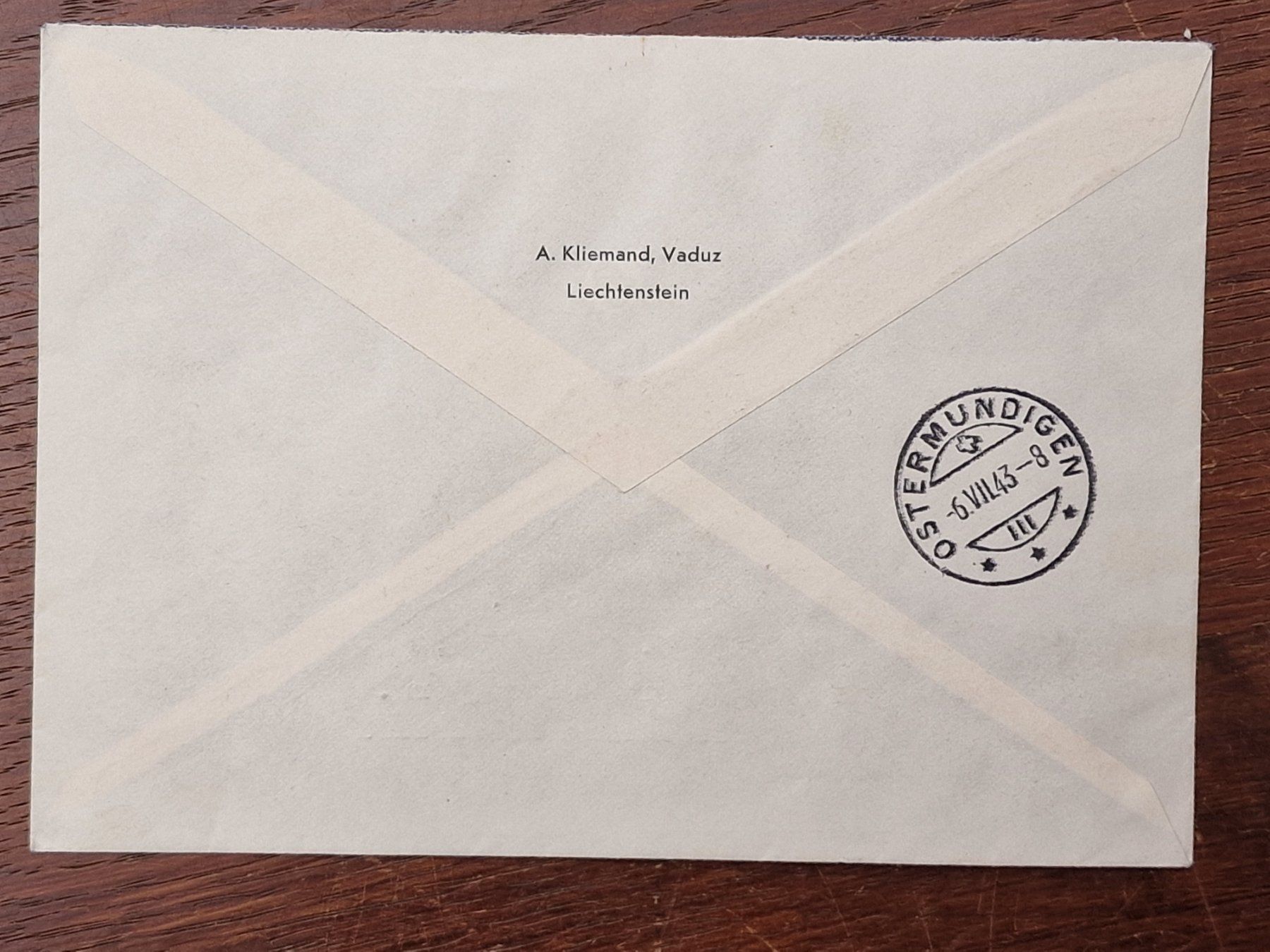 R-FDC FL 1943 Fürstenbilder - III - SBK 120.--- / Aktion (Gebraucht) in ...