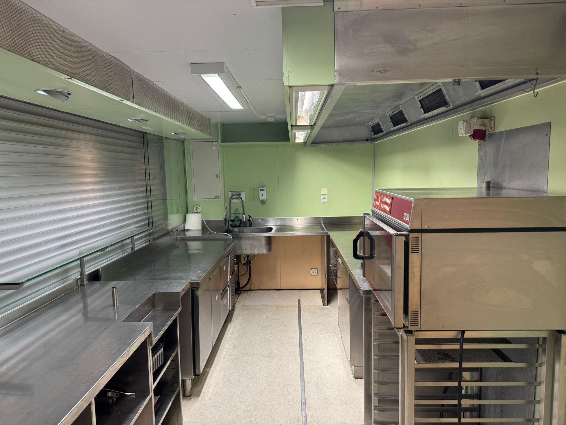 Essensstand, Imbiss-Container, Gastro-Container, Foodtruck (Gebraucht ...