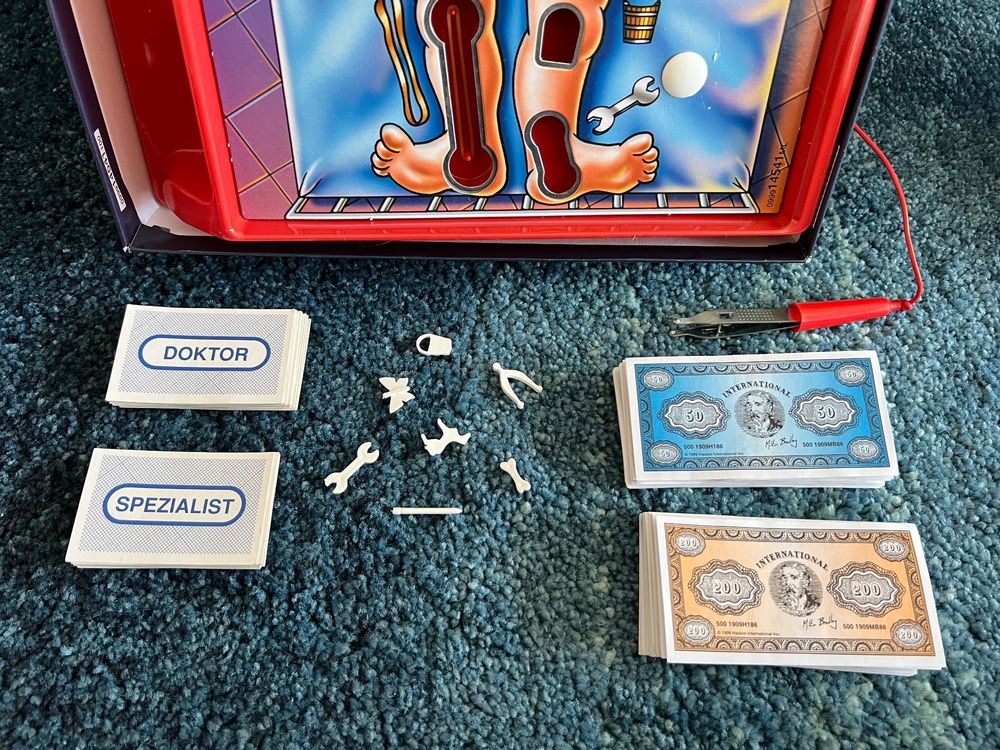 🎲 DOKTOR BIBBER 1999 – MB Spiele Hasbro (Gebraucht) in Vaduz für CHF 10 ...