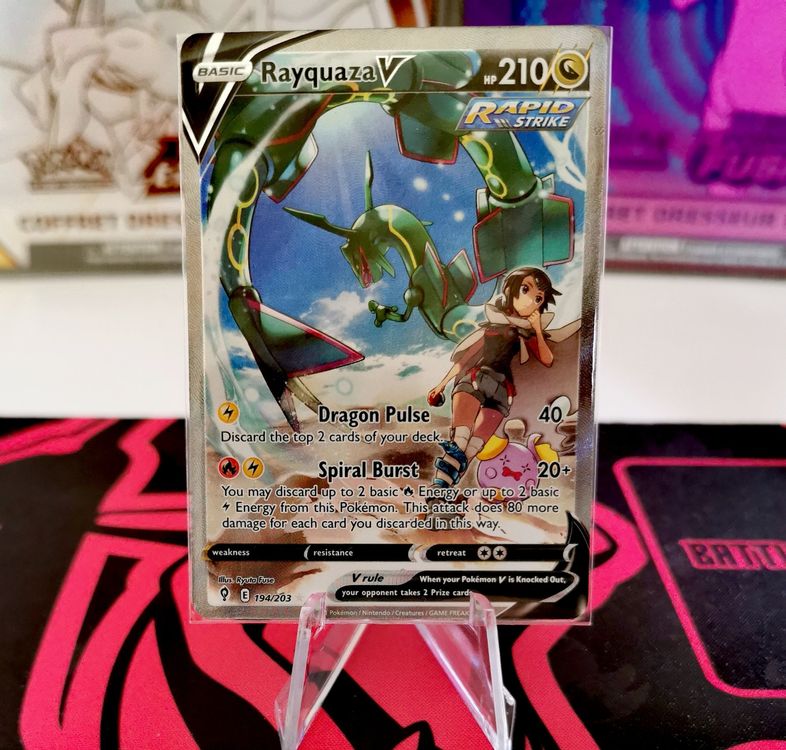 Pokemon Rayquaza V 194/203 Evolving Skies Mint | Kaufen auf Ricardo