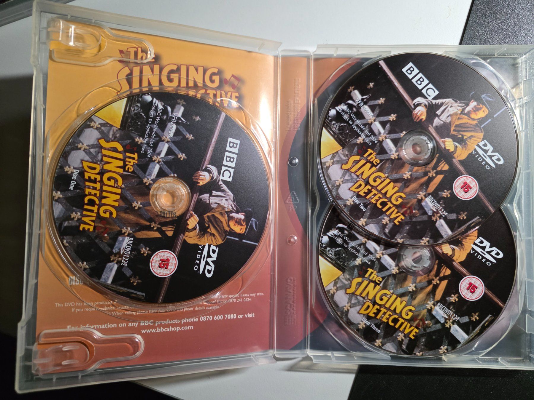 3 DVD Set - The singing Detective - Dennis Potter Collection (Gebraucht ...