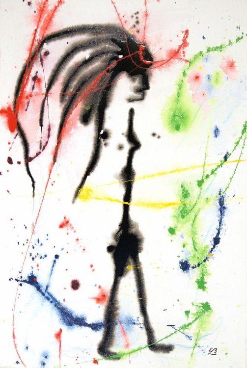 Gemälde: A thin woman (Neu (gemäss Beschreibung)) in Fribourg für CHF 50 – mit Lieferung auf ...