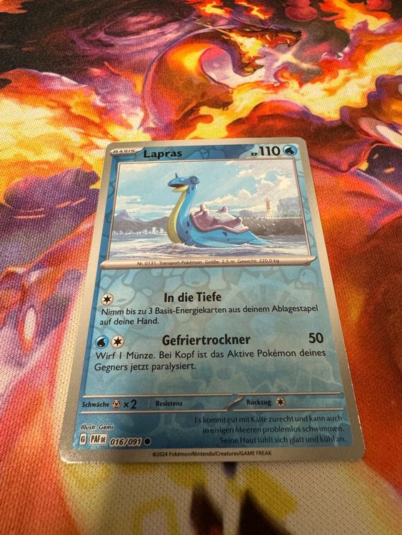 Lapras (PAF 016) / Reverse Holo -DE- / Paldeas Schicksale | Kaufen auf ...