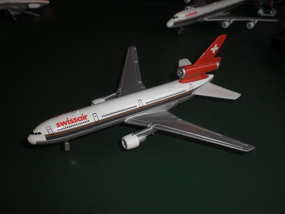 Swissair McDonnell Douglas DC 10 - ERTL / Sammlerstück (Gebraucht) in ...