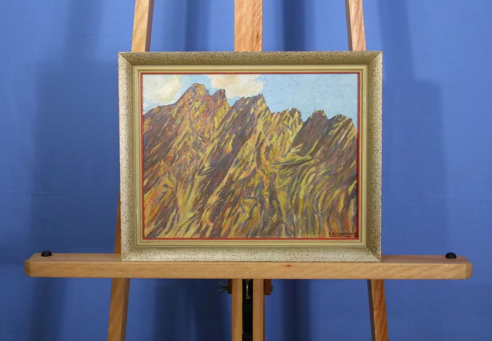 Jakob Edwin Bachmann 1873-1957, Gemälde auf Platte, signiert (Gebraucht) in Zug für CHF 45 – mit ...