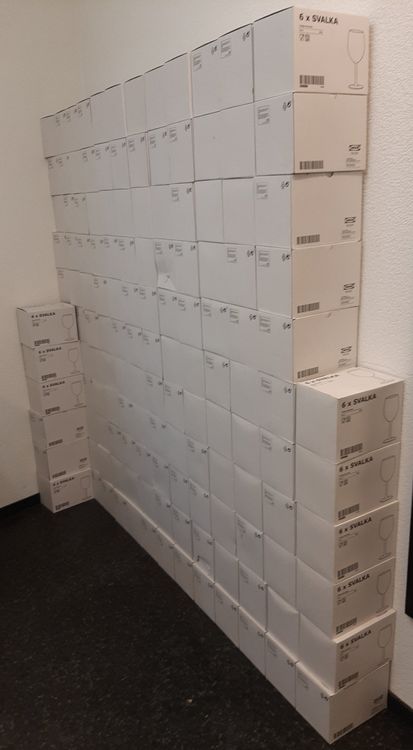 Weingläser IKEA SVALKA neu. 360 Stück (Neu und originalverpackt) in für ...