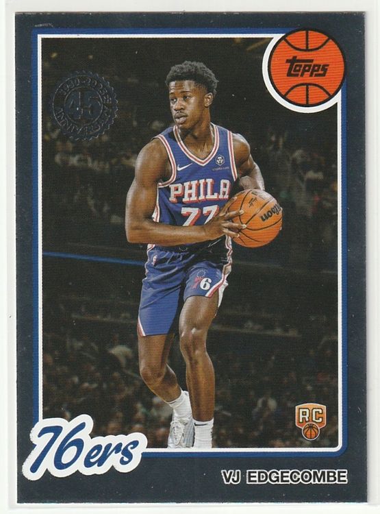 2025/26 Topps Flagship Basketball VJ Edgecombe Rookie RC (Neu (gemäss ...