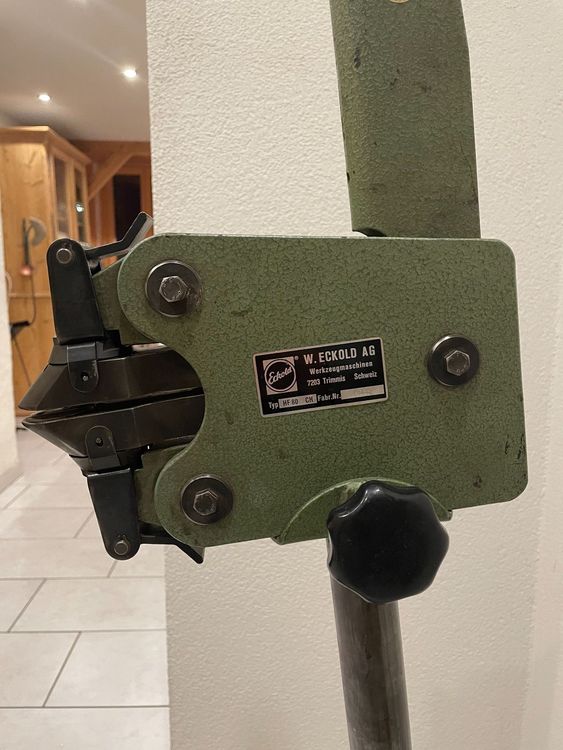 Eckold Handformer HF 80 | Kaufen auf Ricardo