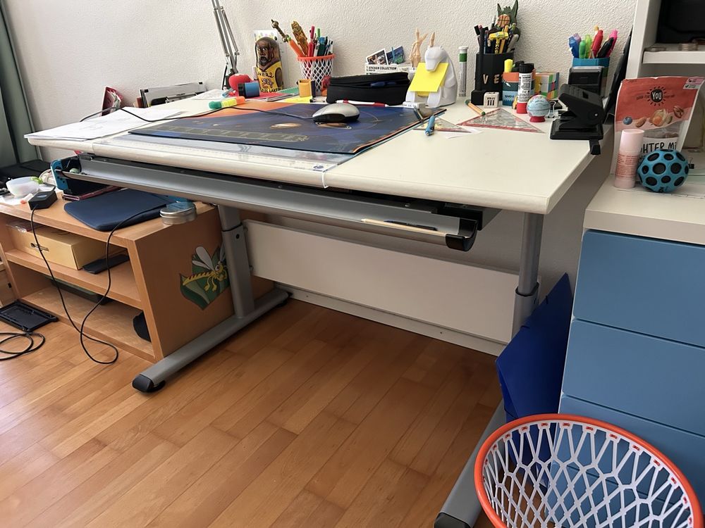 Paidi Marco 2 Schreibtisch inkl Schublade mit Fächern (Gebraucht) in ...