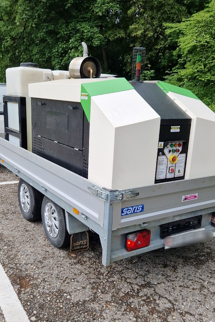 🌿💥MACHINE DÉSHERBAGE À MOUSSE SUR REMORQUE 💥 (D'occasion) à St. Ursen ...