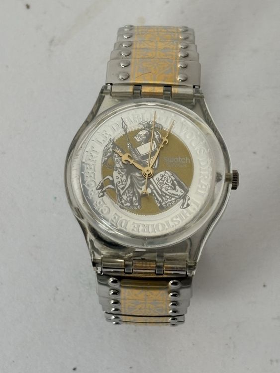SWATCH Armbanduhr Prinz Eisenherz / Robert le Diable 1994 (Gebraucht ...