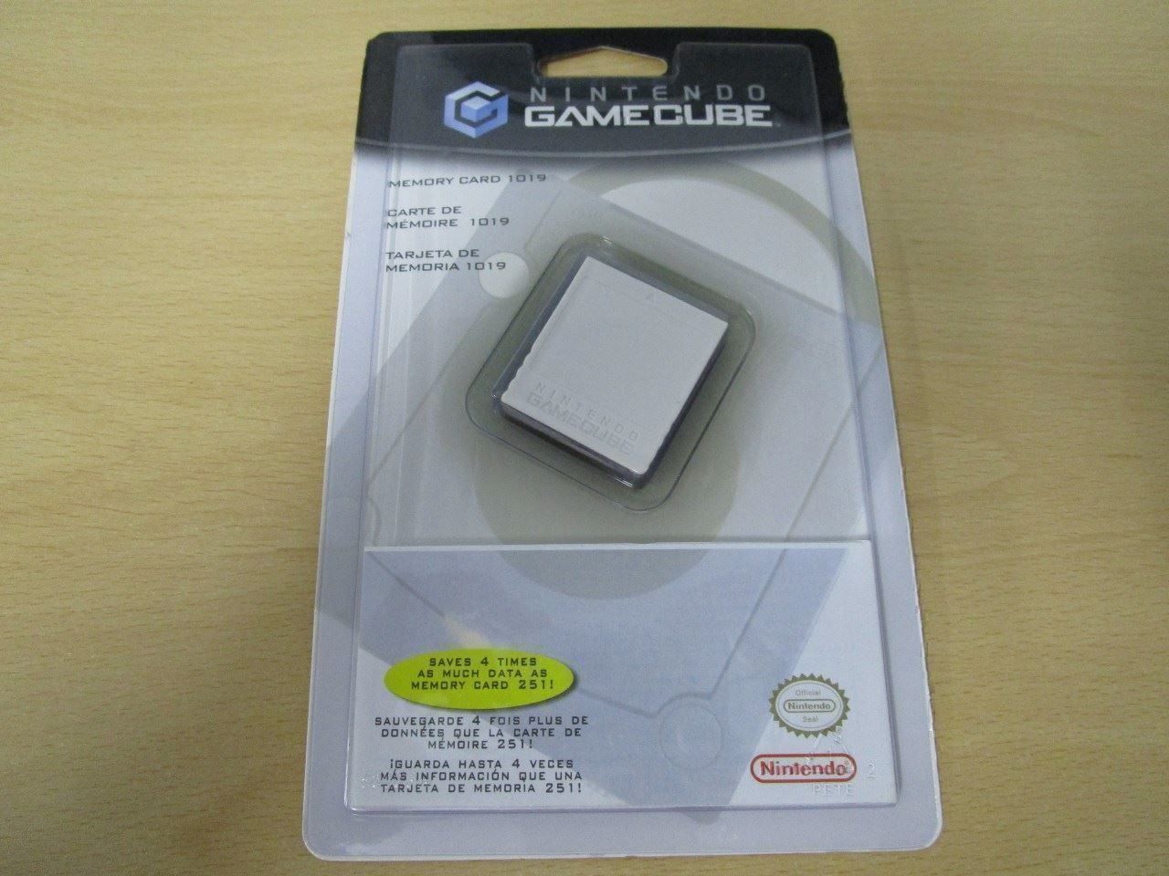 Game Cube 1019 Block Memorycard Original - Gamecube Nintendo (Neu und ...