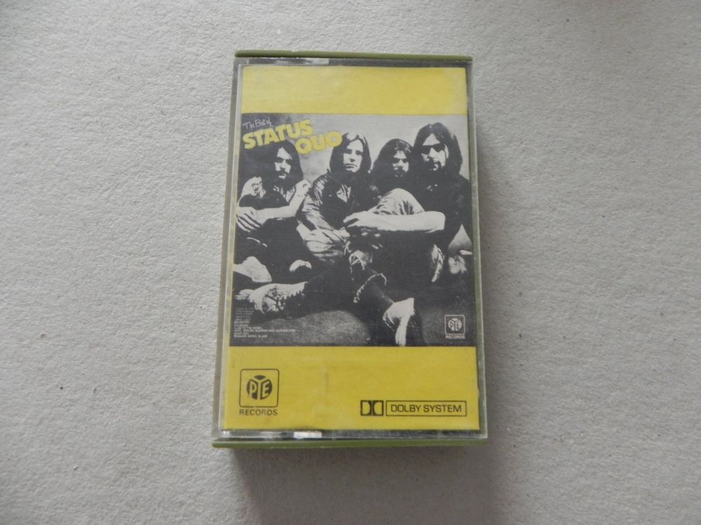 MC engl. Rock Hardrock Band Status Quo 1973 The Best of .. (Neu und ...