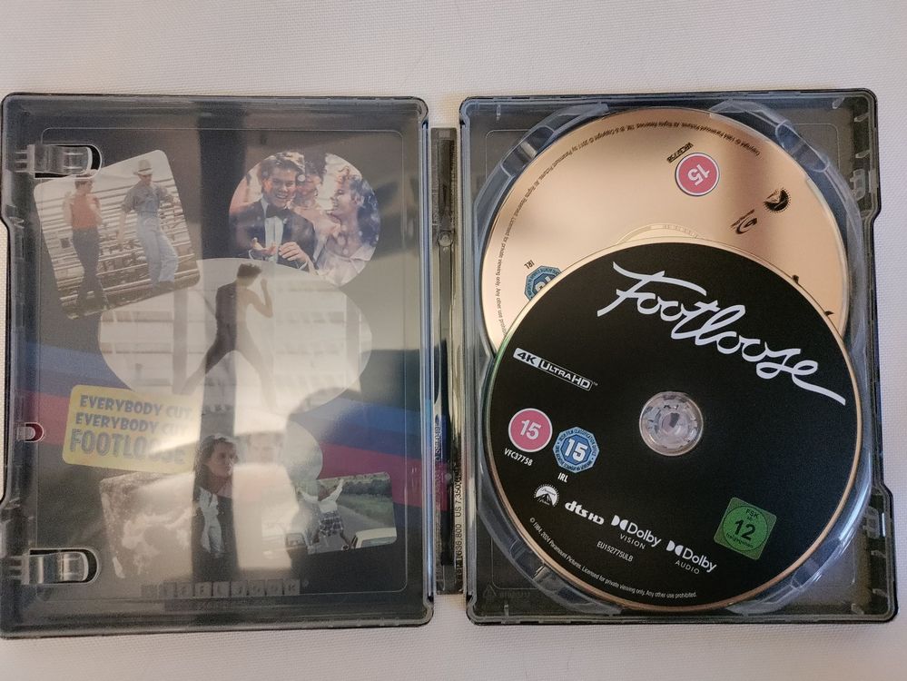 Footloose Limited Edition 4K Ultra HD Steelbook (ungeöffnet) (Neu und ...