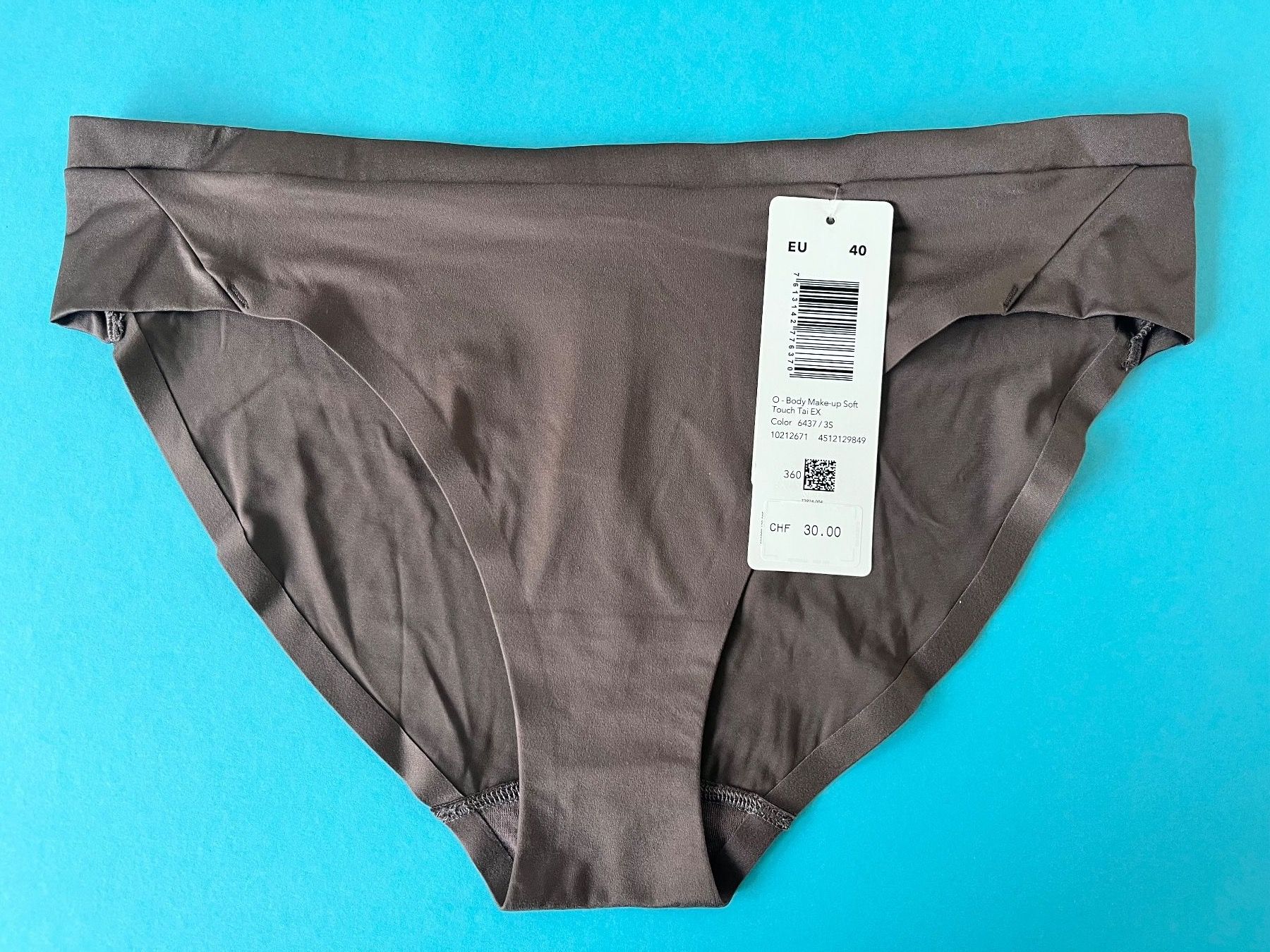 Slip Tai, Body Make-up Soft Touch, Triumph, Gr. 40 grau/brau (Neu und ...