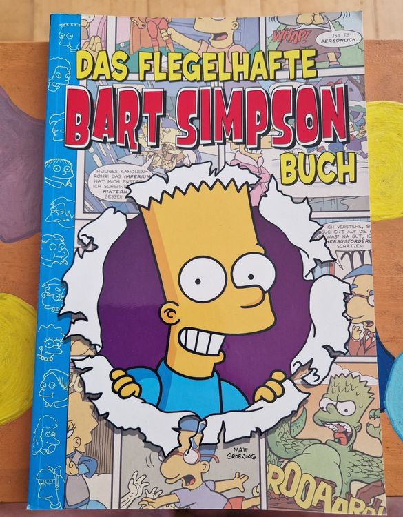 Simpsons Comicbuch "Das Flegelhafte Bart Simpson Buch" (Gebraucht) in ...