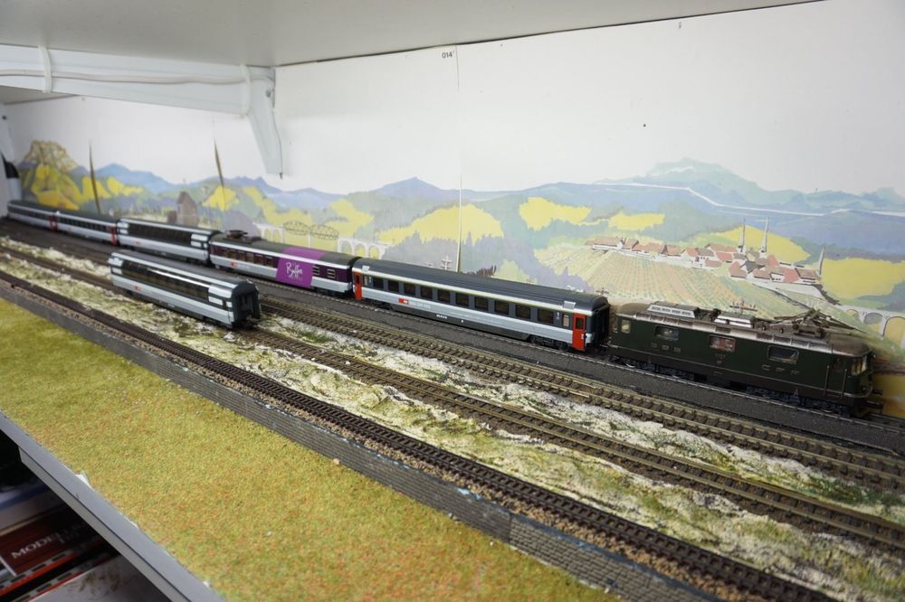 SBB Eurocity , 7-teilig HO/AC - Digital (Neu (gemäss Beschreibung)) in ...