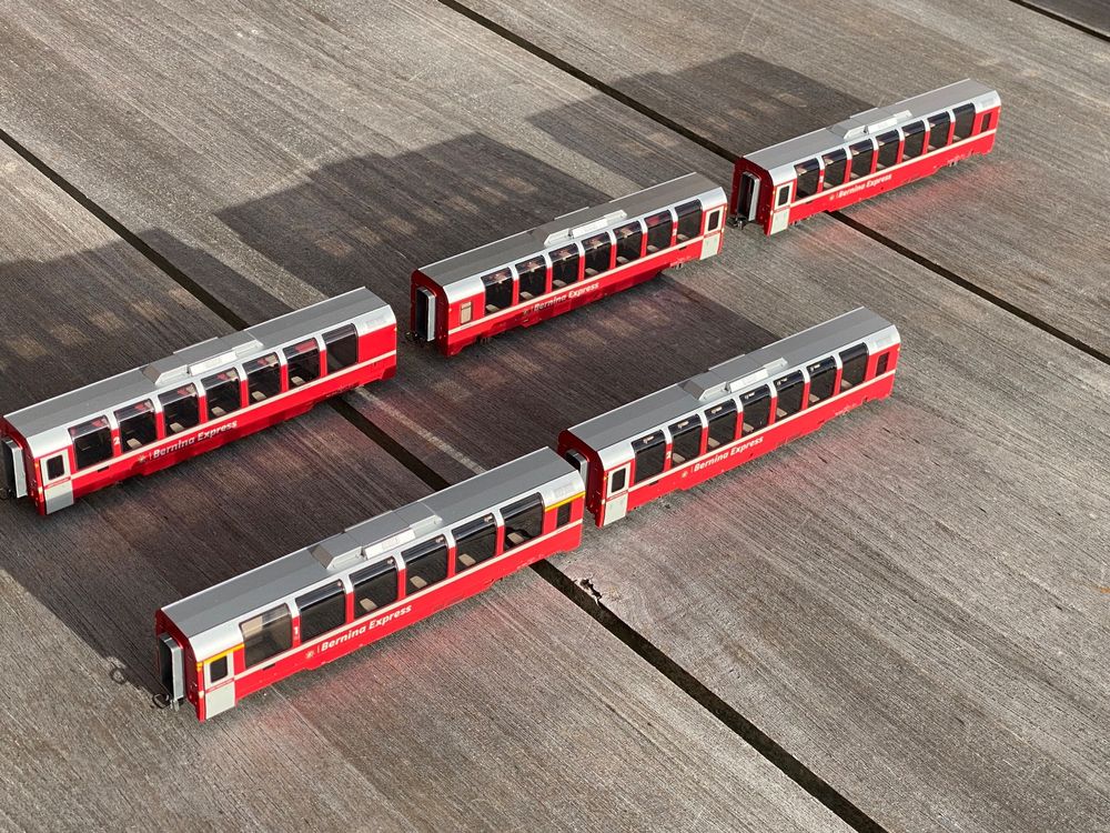 RhB Bemo Bernina Express Zug mit 5 Wagen neu (Neu (gemäss Beschreibung)) in Goldau für CHF 475 ...