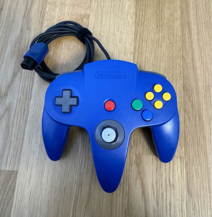 Original Nintendo 64 Controller Blau | Acheter sur Ricardo