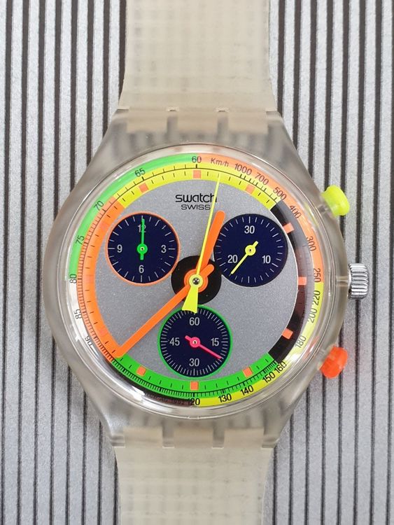 SWATCH CHRONO SCK104 JELLY STAG NEU | Kaufen auf Ricardo
