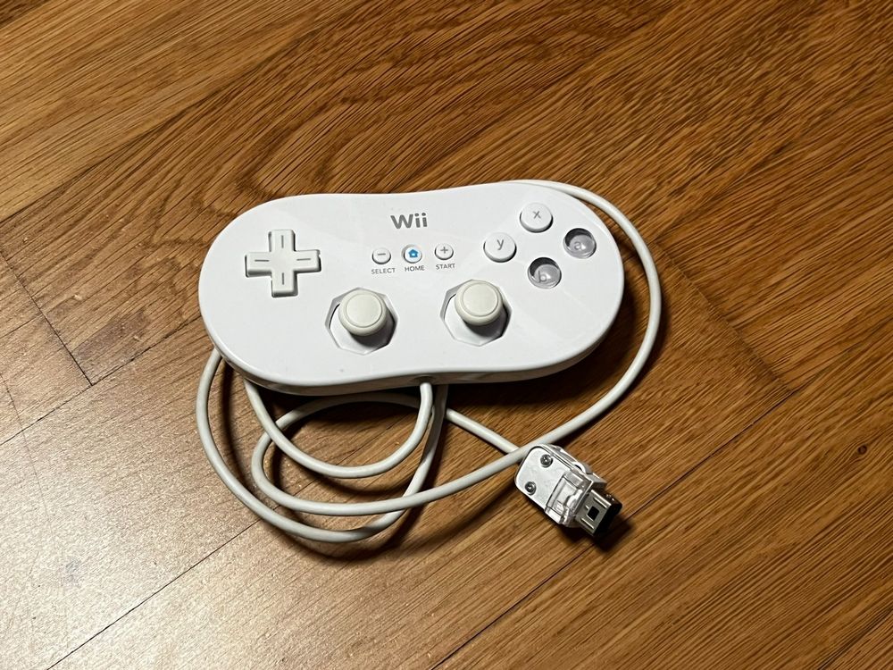 Wii Classic Controller Pad weiss (1 Stück) - Nintendo Wii (Gebraucht ...