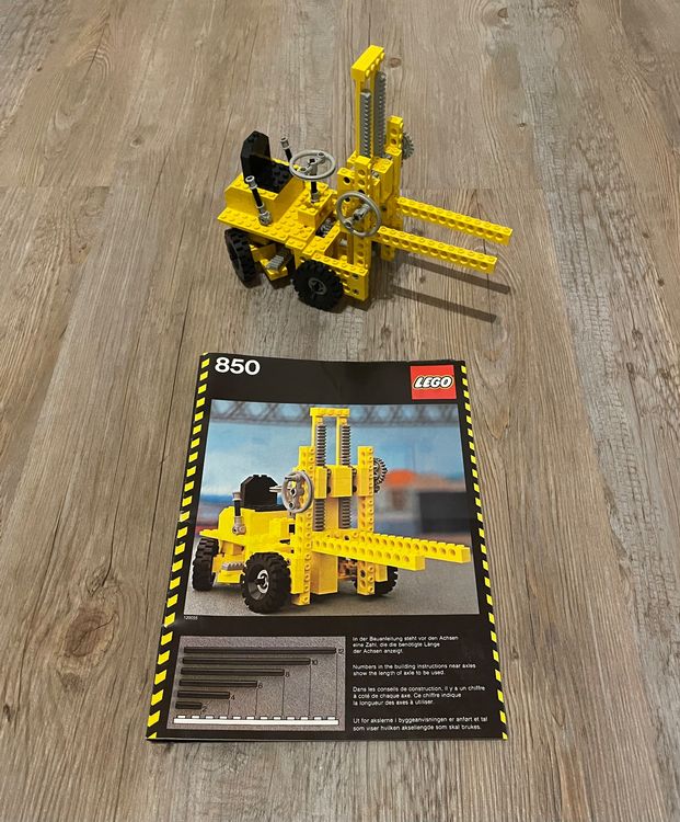 Vintage / Antik / Rarität Lego Technic 850 Gabelstapler | Kaufen auf ...
