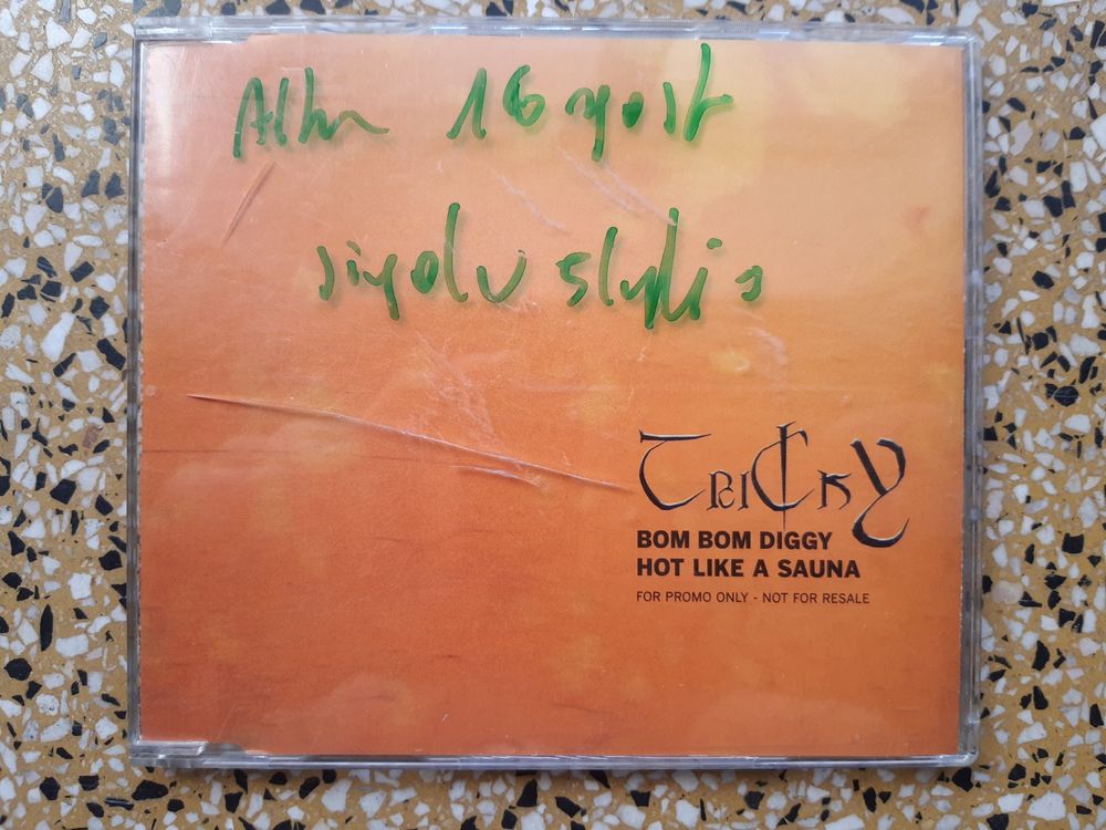 Tricky – Bom Bom Diggy/Hot Like A Sauna (cd, single, promo) (Gebraucht ...