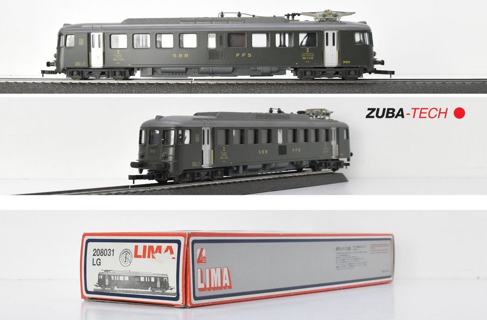 Lima 208031LG Triebwagen RBe 4/4 SBB H0 GS Analog mit OVP | Kaufen auf Ricardo
