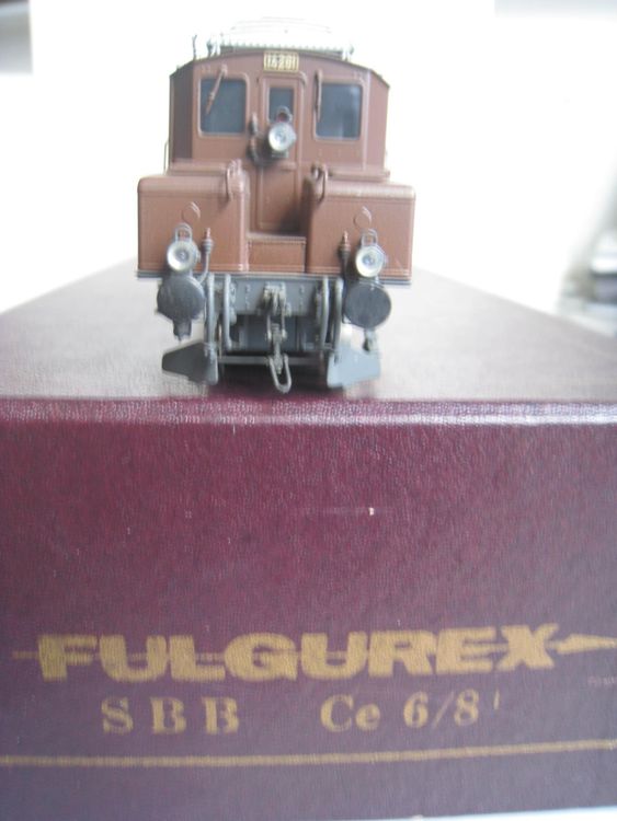 Fulgurex Ce 6/8 ' 14201 braun, Historische SBB-Lok, Köfferli (Gebraucht) in Buchs ZH für CHF ...