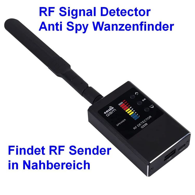 RF Signal Detector Anti Spy Wanzenfinder (Neu (gemäss Beschreibung)) in ...