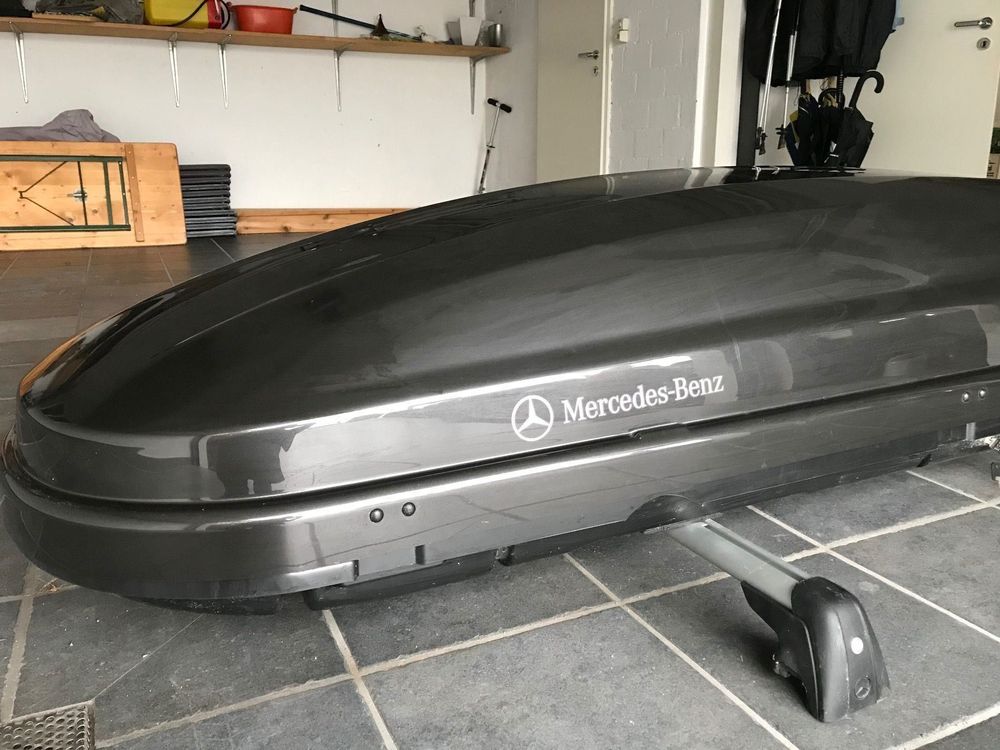 Mercedes Dachbox / Skibox inkl. Träger (Neu (gemäss Beschreibung)) in ...