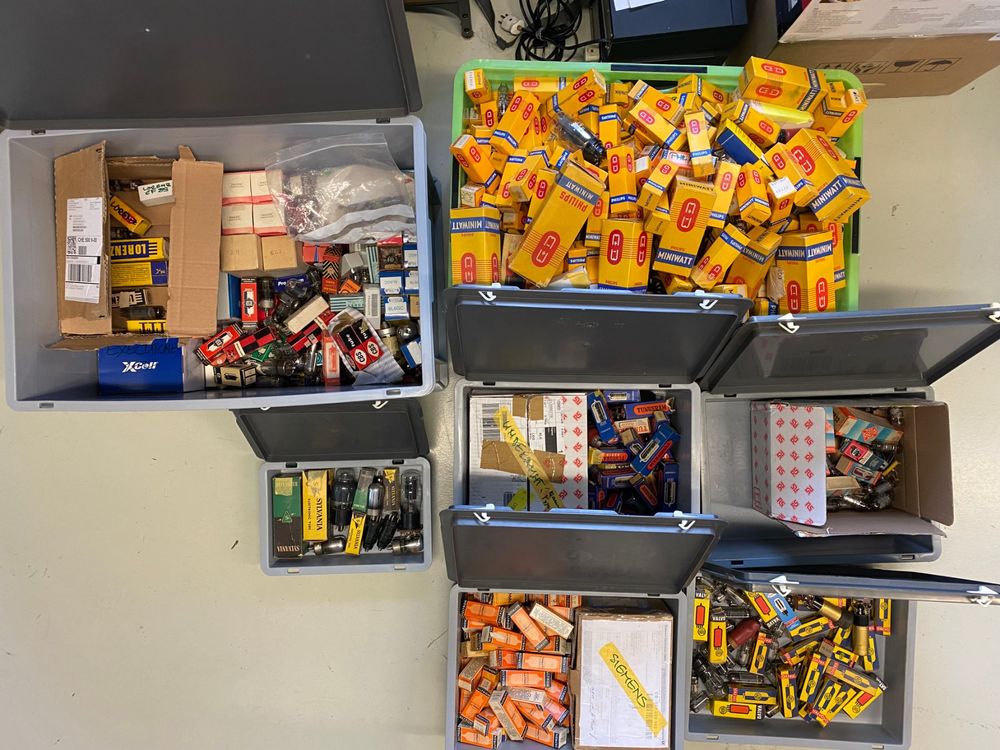 Röhren Tubes Siemens Philips Lorenz Telefunken Tungsram etc (Gebraucht ...